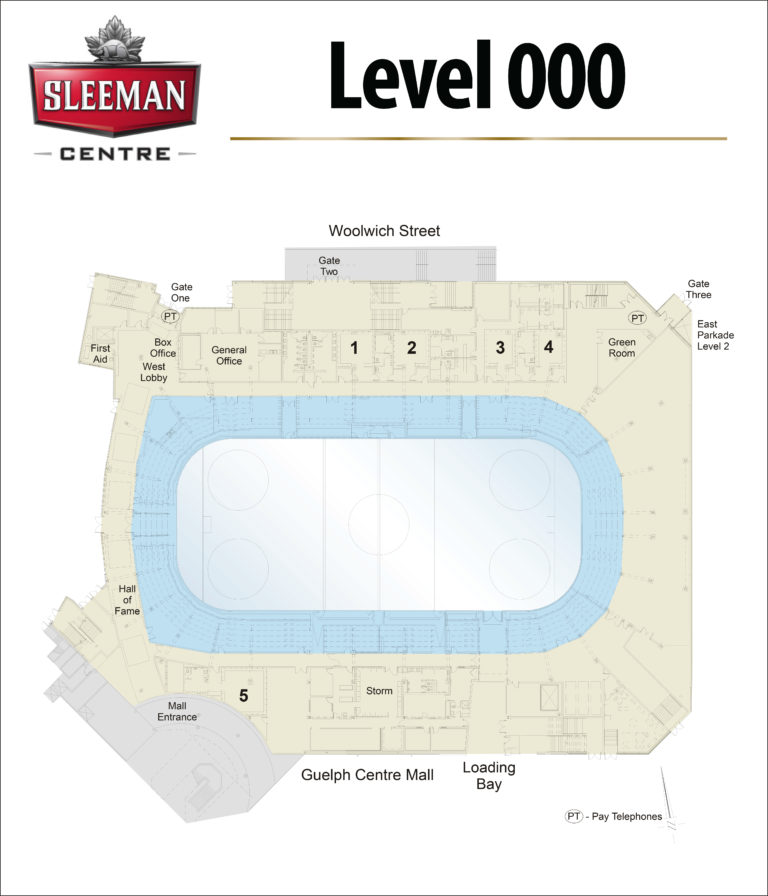 Floor Plans - Sleeman CentreSleeman Centre